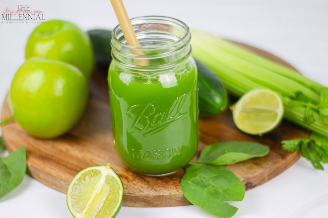 Green Juice Recipe For Beginners - The Millennial Stay-At-Home Mom
