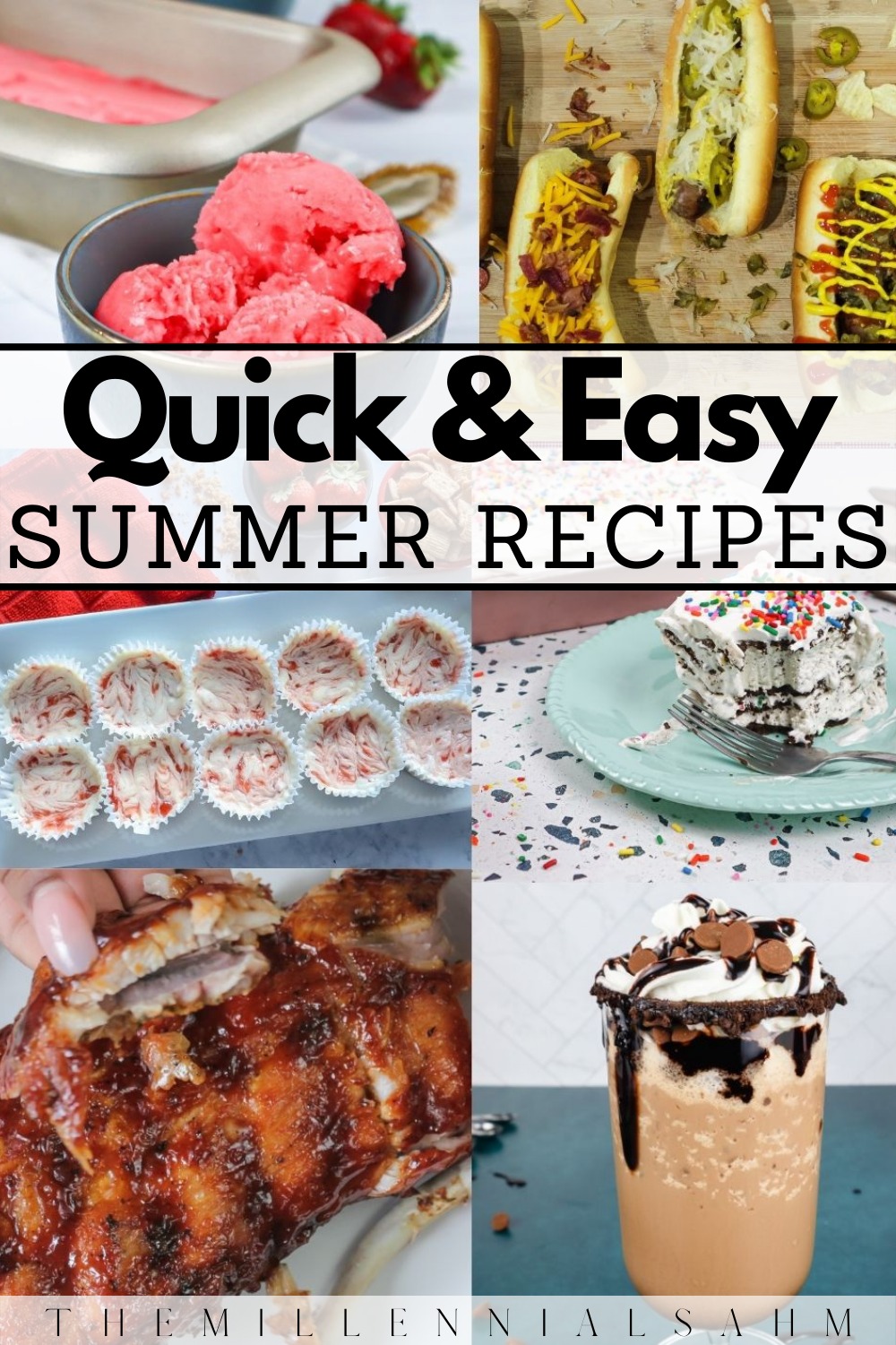 Quick and Easy Summer Recipes - The Millennial Stay-At-Home Mom