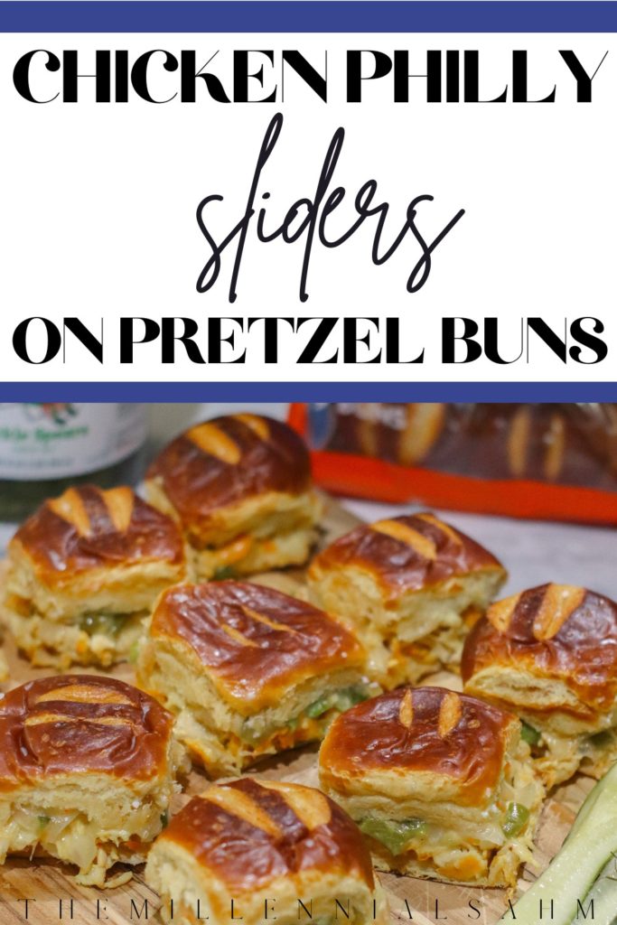 Chicken Philly Sliders - TMSAHM