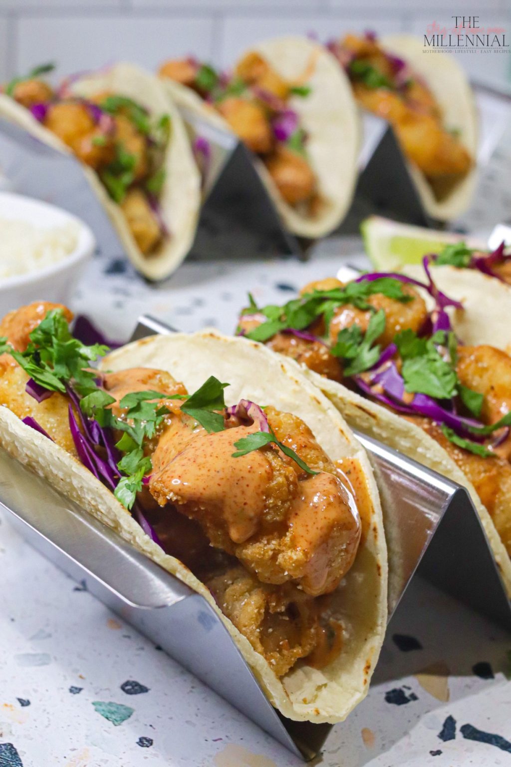Fried Catfish Tacos with Homemade Cajun Remoulade - TMSAHM