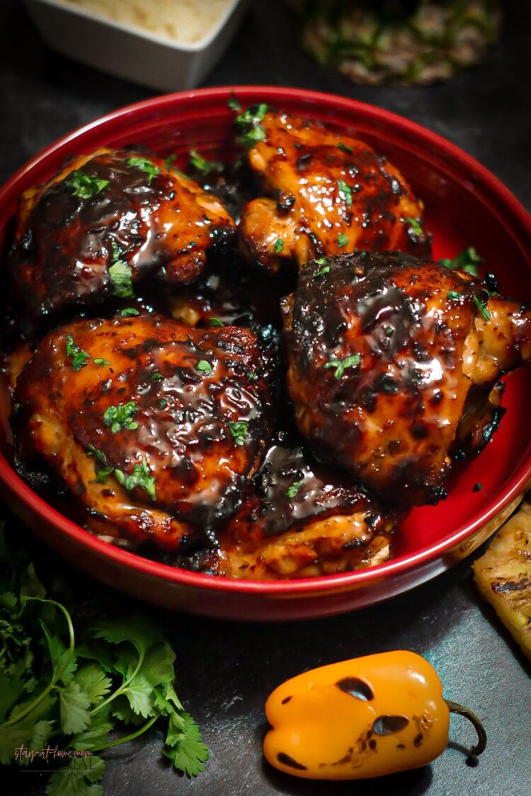 Lazy Air Fryer Jerk Chicken - The Millennial Stay-At-Home Mom