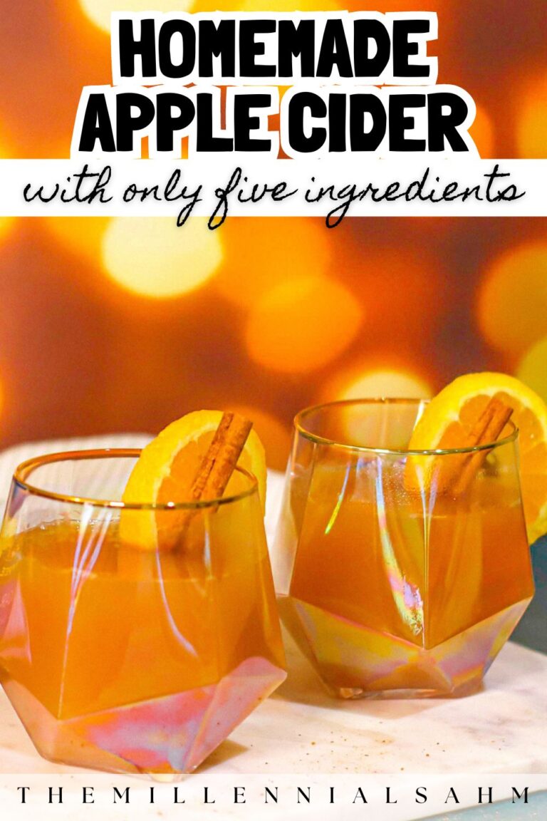 Homemade Apple Cider - The Millennial Stay-At-Home Mom