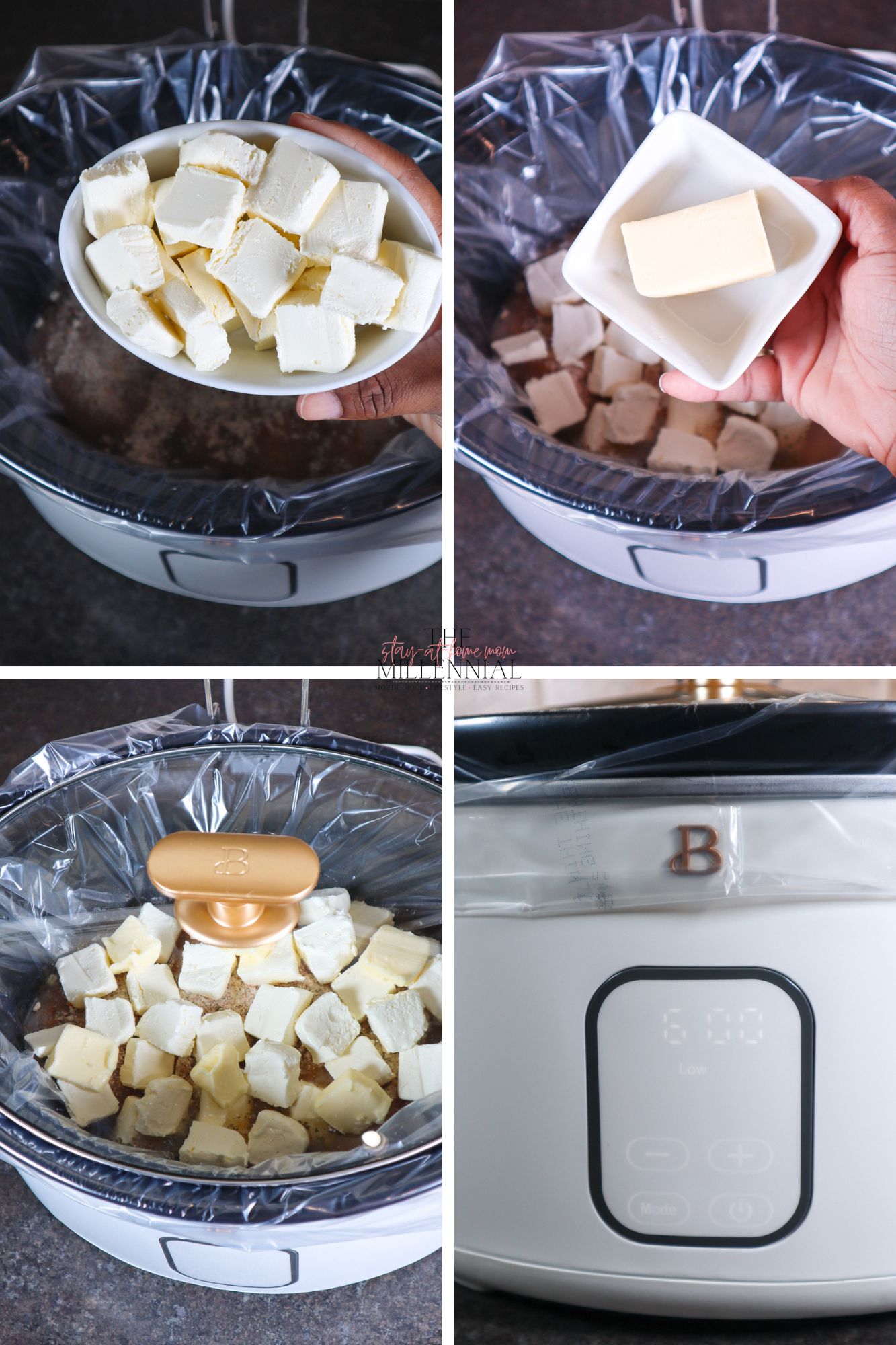 Cajun Slow Cooker Crack Chicken - The Millennial SAHM